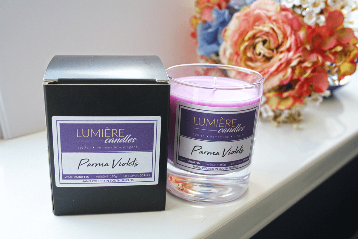 Parma Violets Classic Candle - Lumiere Candles